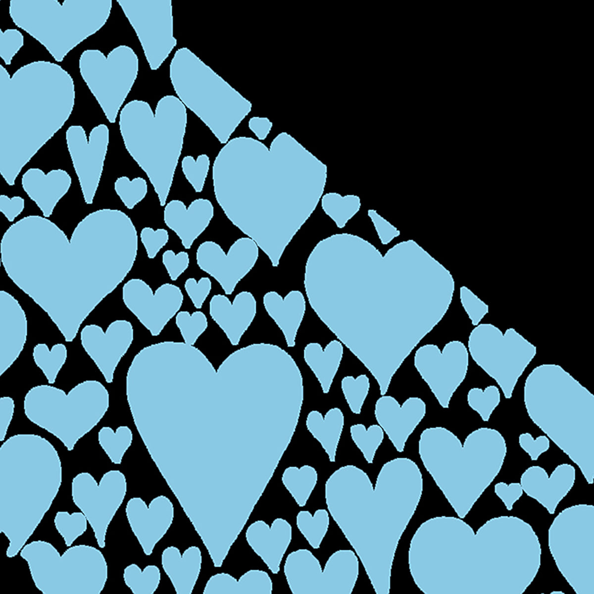 Women's Plus Size Word Art T-shirt - California Hearts – LA Pop Art