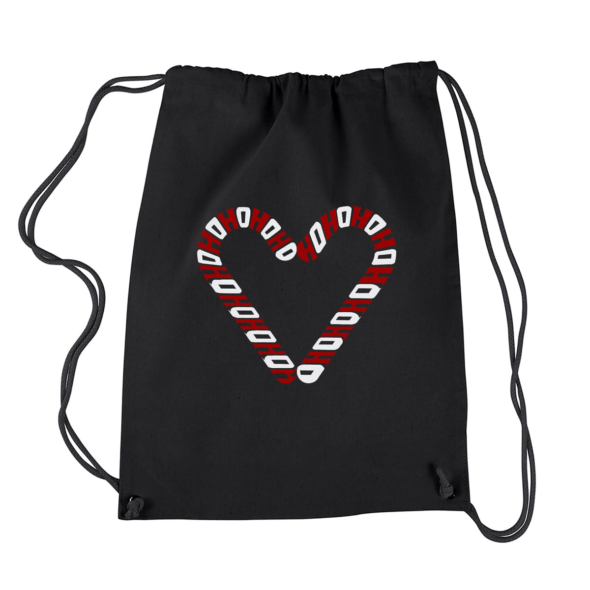 Candy Canes - Drawstring Backpack – LA Pop Art