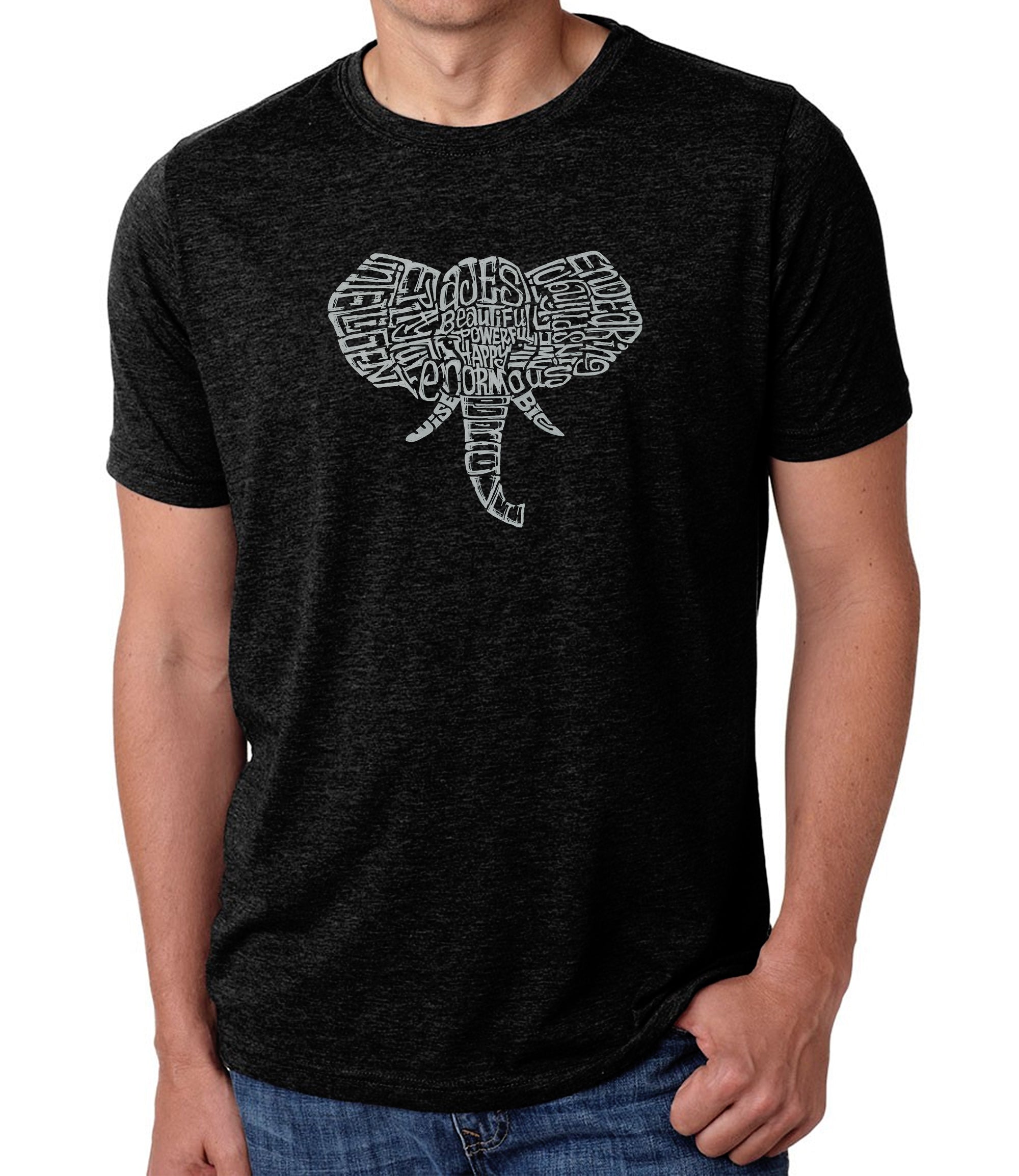Tusks - Men's Premium Blend Word Art T-Shirt – LA Pop Art